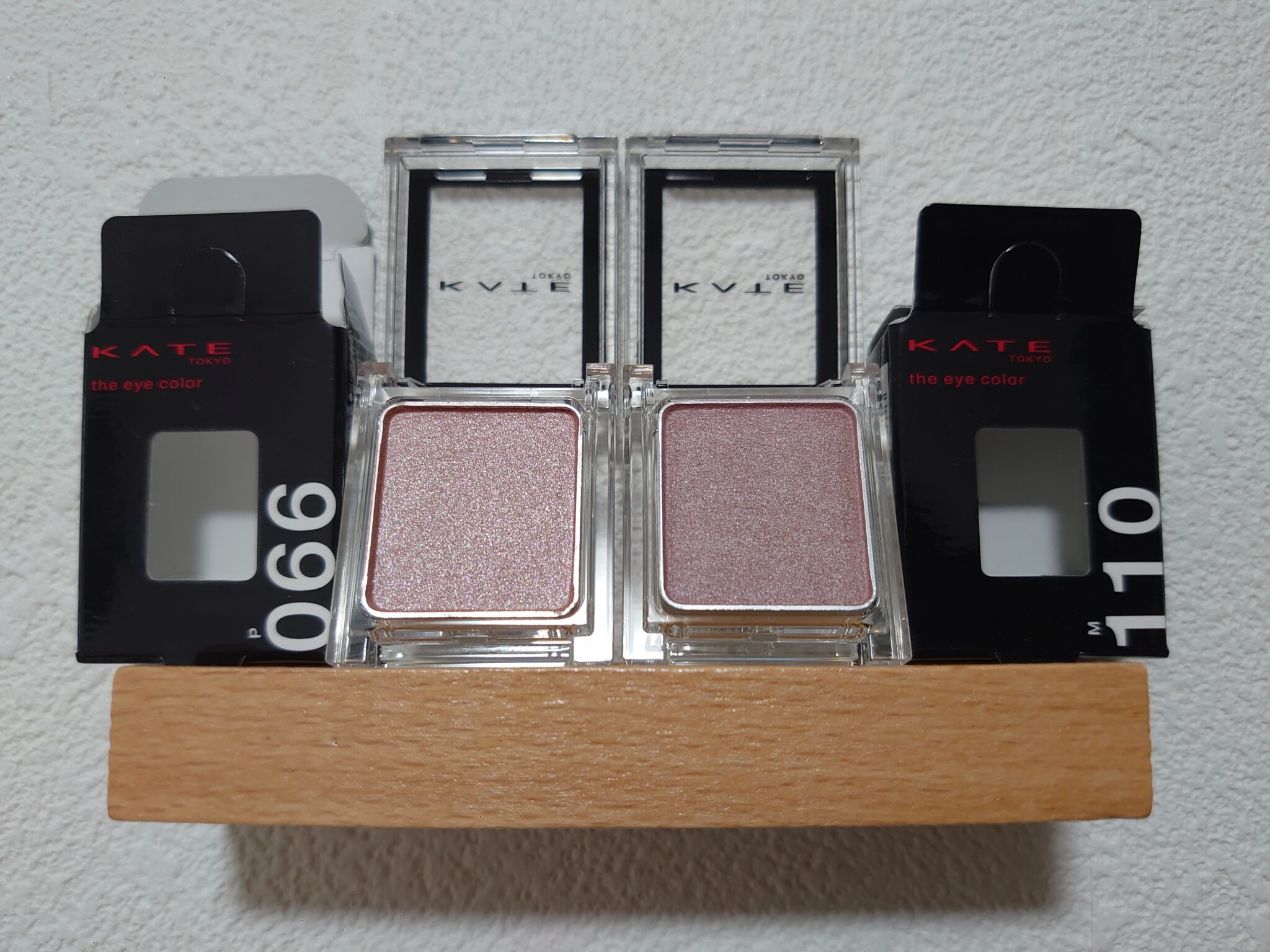 ケイトKATEザアイカラー新作066とWEB限定M110をレビュー[ブルべ夏] | ねことフィーカ